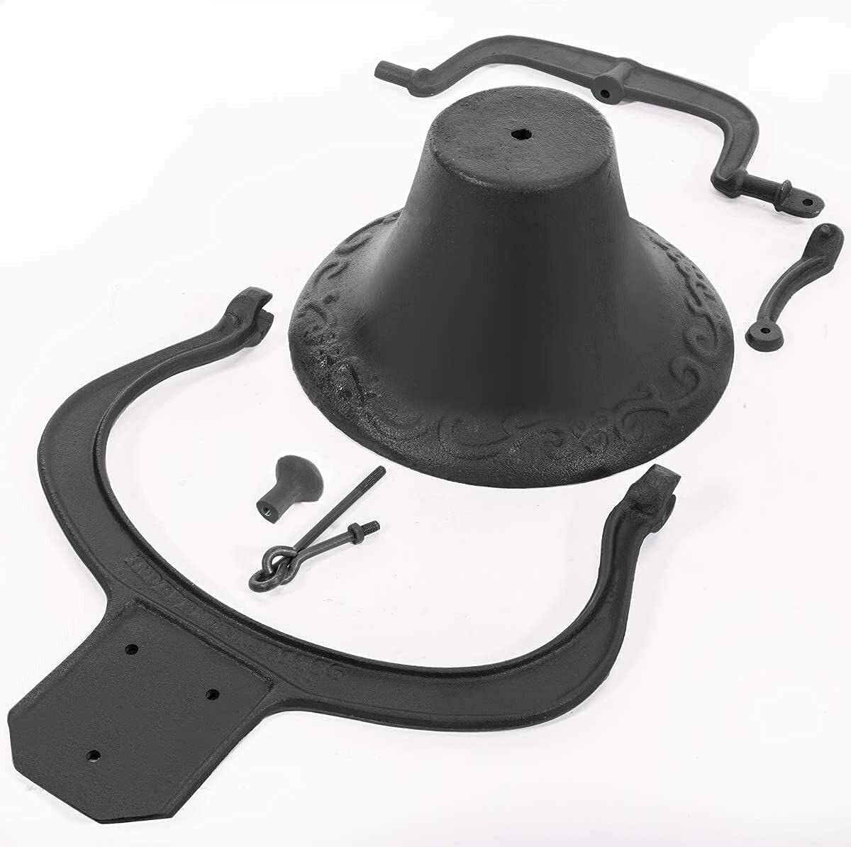 Mua uyoyous 14'' Large Heavy Cast Iron Farm Dinner Bell Heavy Duty Cast ...