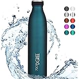 720°DGREE Gourde INOX noLimit - 410ml, 530ml, 710ml, 950ml, 1200ml | Bouteille Isotherme sans ...