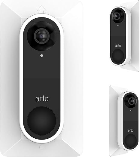 Angle Mount for Arlo Video Doorbell - Wall Plate with L35°and R35 ...