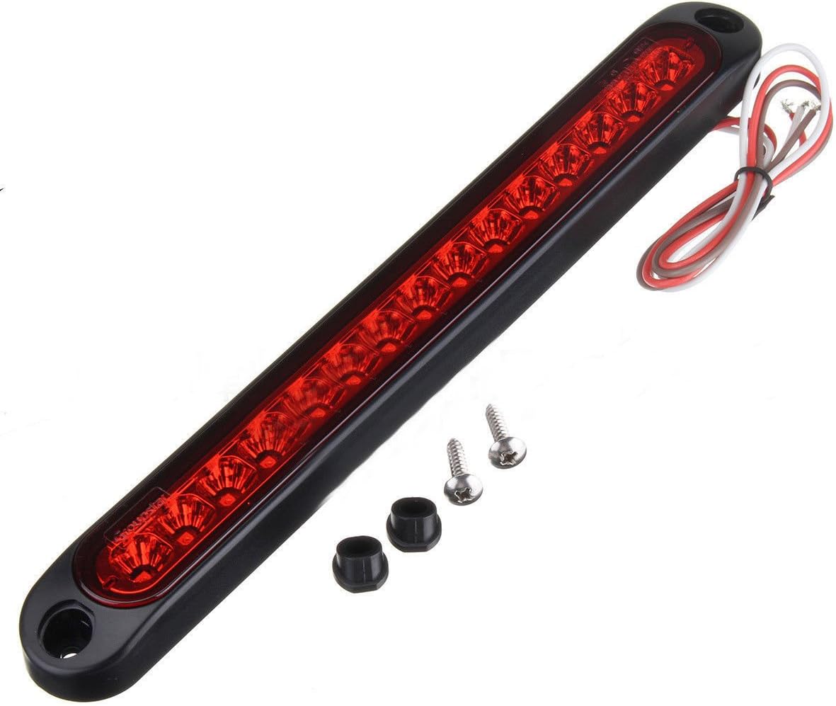 Rear Stop Light, HEHEMM Led Brake Light Universal 15 LED Stop Tail ...