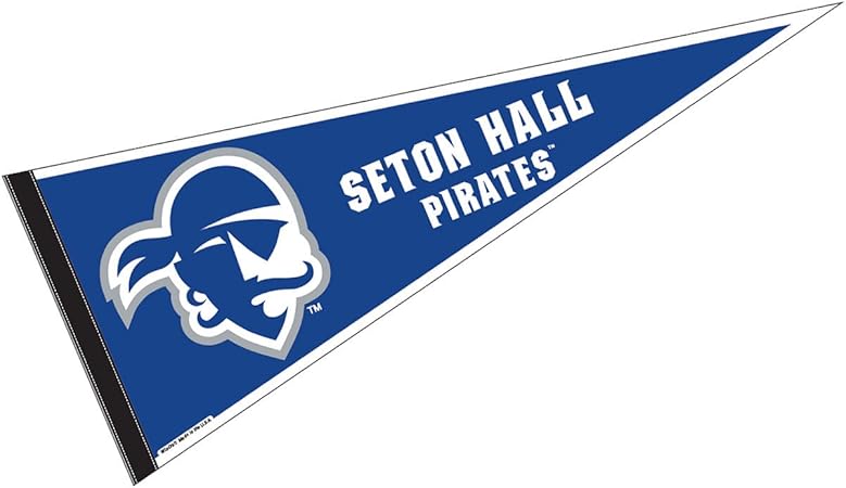 Amazon.com : College Flags & Banners Co. Seton Hall Pennant Full Size ...