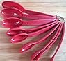 Amazon.com: Cuisipro Red Measuring Spoon, Set of 9: Home & Kitchen