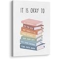 Amazon.com: XWELLDAN It is Okay to Poster, Boho Classroom Wall Art ...