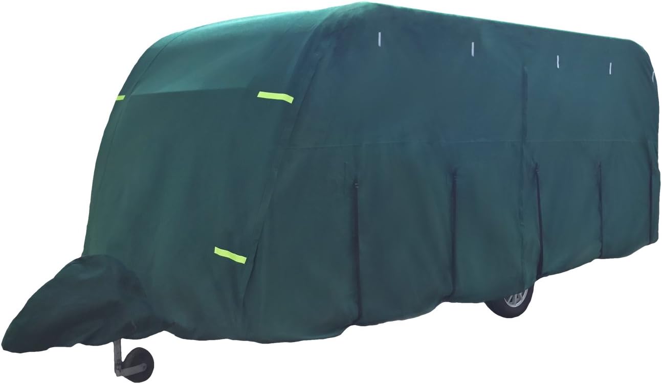 Maypole ULITMATE 5-Ply Breathable Caravan Cover Green (23-25ft): Amazon ...