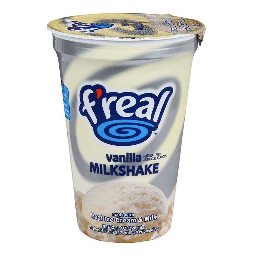 Amazon.com : Freal Vanilla Milkshake, 10 Fluid Ounce -- 12 per case ...