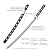 Zisu Toy Sword Katana, About 40 inch with Display Stand and Holster ...