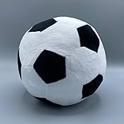 Plush Football Fluffy Stuffed Football Soft Football Plush Pillow ...