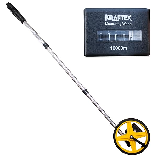 Distance Measuring Wheel Tool In Meters [Up To 9,999m] Roller Wheel ...