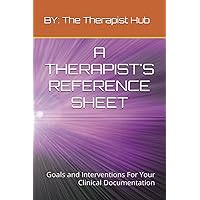 A THERAPIST'S REFERENCE SHEET: Goals and Interventions for Clinical ...
