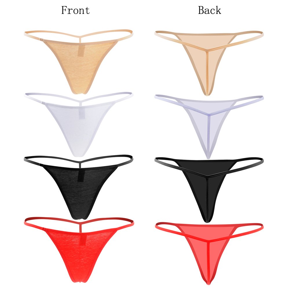 Closecret Cotton G-String, Women Panties Simple Thongs Lightweight ...