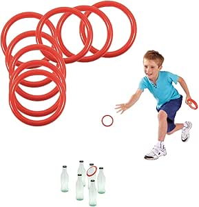 Amazon.com: Toy Cubby’s Ring Toss Ring-a-bottle Game Set, 2.5 Inches ...