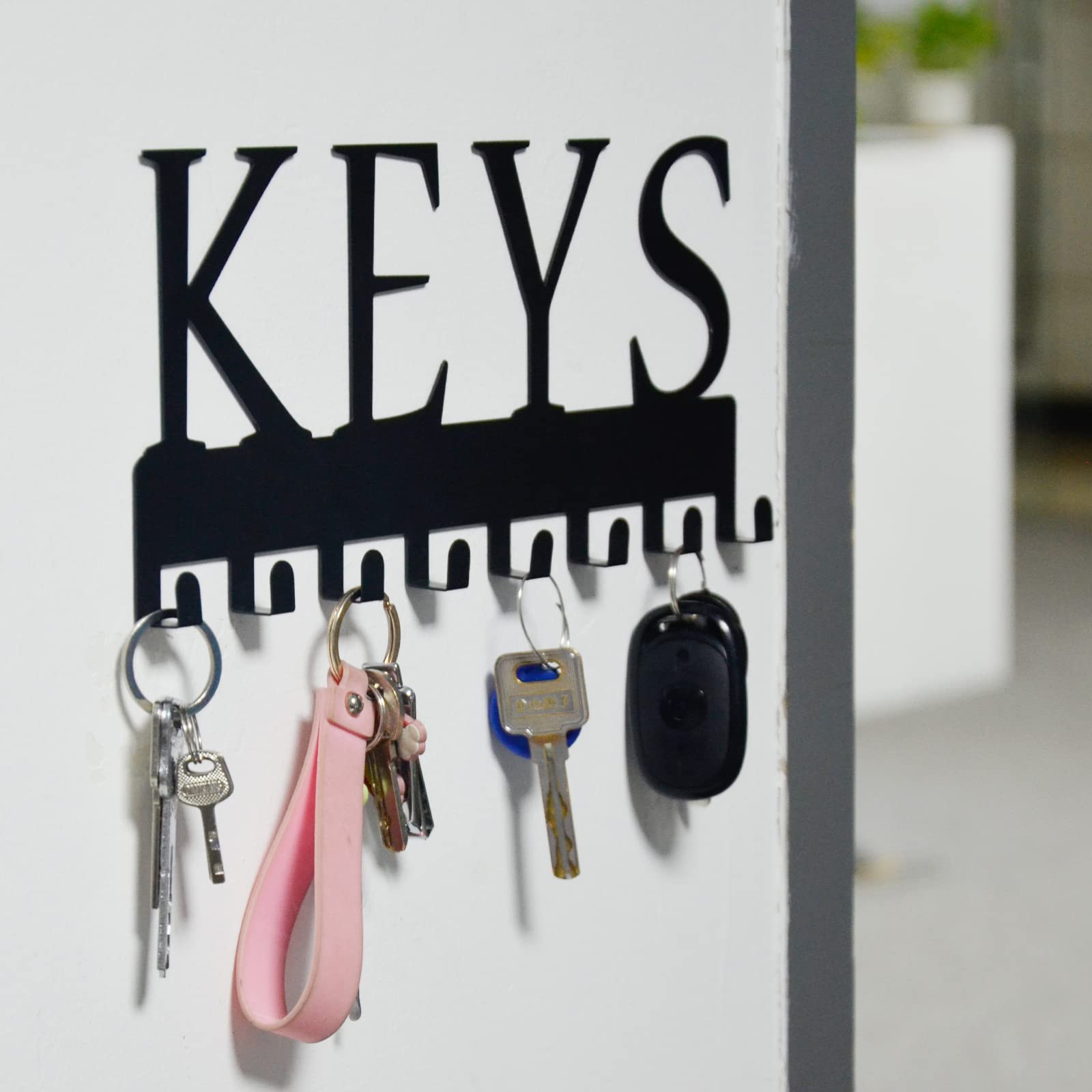 Mua HappyHapi Key Holder Wall Mount, Metal Key Holder for Wall ...