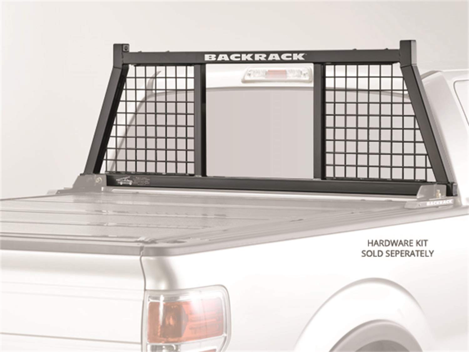 RealTruck Backrack Half Safety Rack Frame Only | Black, No Drill ...