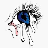 Amazon.com: EMC Graphics Melting Smiley Face Vinyl Waterproof Sticker ...