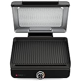 Amazon.com : Ninja Sizzle GR100 Smokeless Indoor Grill, 500°F High Heat ...