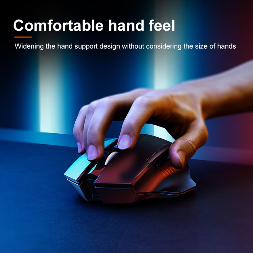 Mua INPHIC Multi-Device Bluetooth Mouse, Upgraded Visible Battery, 2400 ...