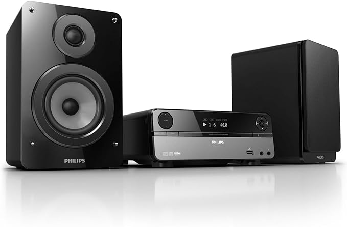 Philips DVD Micro Theatre MCD122 - Home theatre system: Amazon.co.uk ...