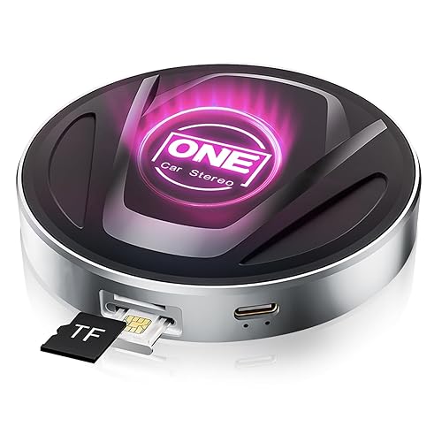 OneCarStereo 2024 Upgraded CarPlay Ai Box Wireless CarPlay/Android Auto ...