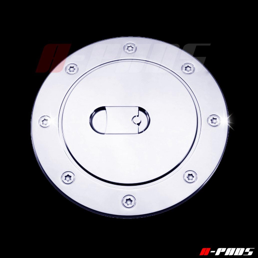 07-14 Cadillac Escalade Triple Chrome Fuel Tank Gas Door Cap Cover