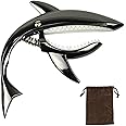 Amazon.com: Deevoka Shark Guitar Capo Spring Capo with Velvet Pouch ...