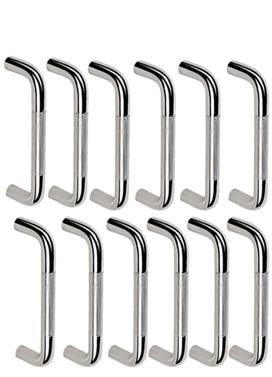 Stainless Steel Round D Drawer Cabinet Handles (2, 4 Inch): Amazon.in ...