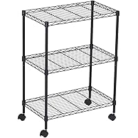 Amazon.com: 3 Tier Wire Shelving Unit Storage Rack, Metal Heavy Duty ...