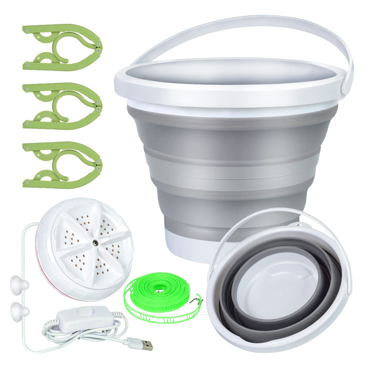 Mua Ultrasonic Mini Washing Machine Turbine with bucket,Portable ...