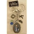 Amazon.com: Disney Pewter Key Ring - Charms - A, Key, Key Hole, Logo ...