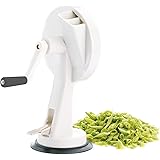KitchenCraft Krisk Runner Bean Stringer and Slicer, White: Amazon.co.uk ...