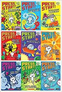 NEW SET! Press Start! #1-#9 Complete Books Set: Thomas Flintham: Amazon ...