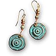 Amazon.com: boho jewelry for women cyan ethnic long beaded earrings ...