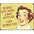 Amazon.com: Rude Humor Tin Metal Sign : Motivational Speaking, 16x13 ...