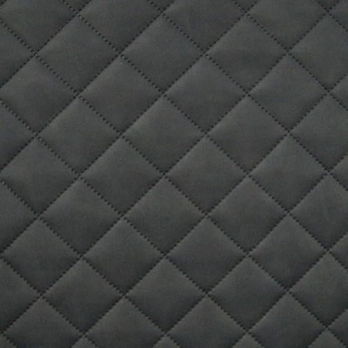 Alcantara imitation Quilted Sold by the Metre Upholstery Fabric ...