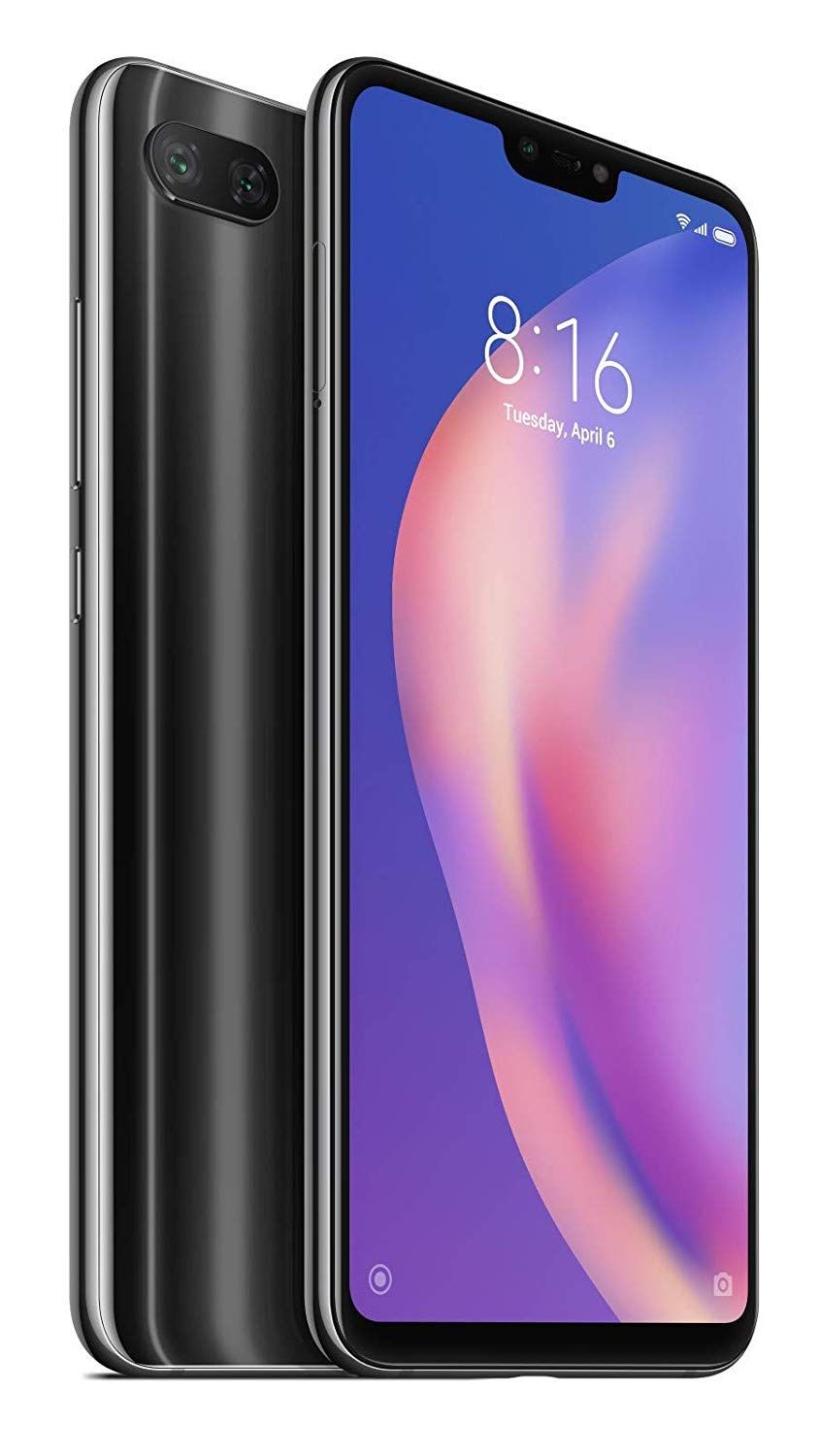 Smartphone Xiaomi Mi 8 Mi8 Lite 64gb 4gb Ram Tela 6.26 4g Preto (Preto ...