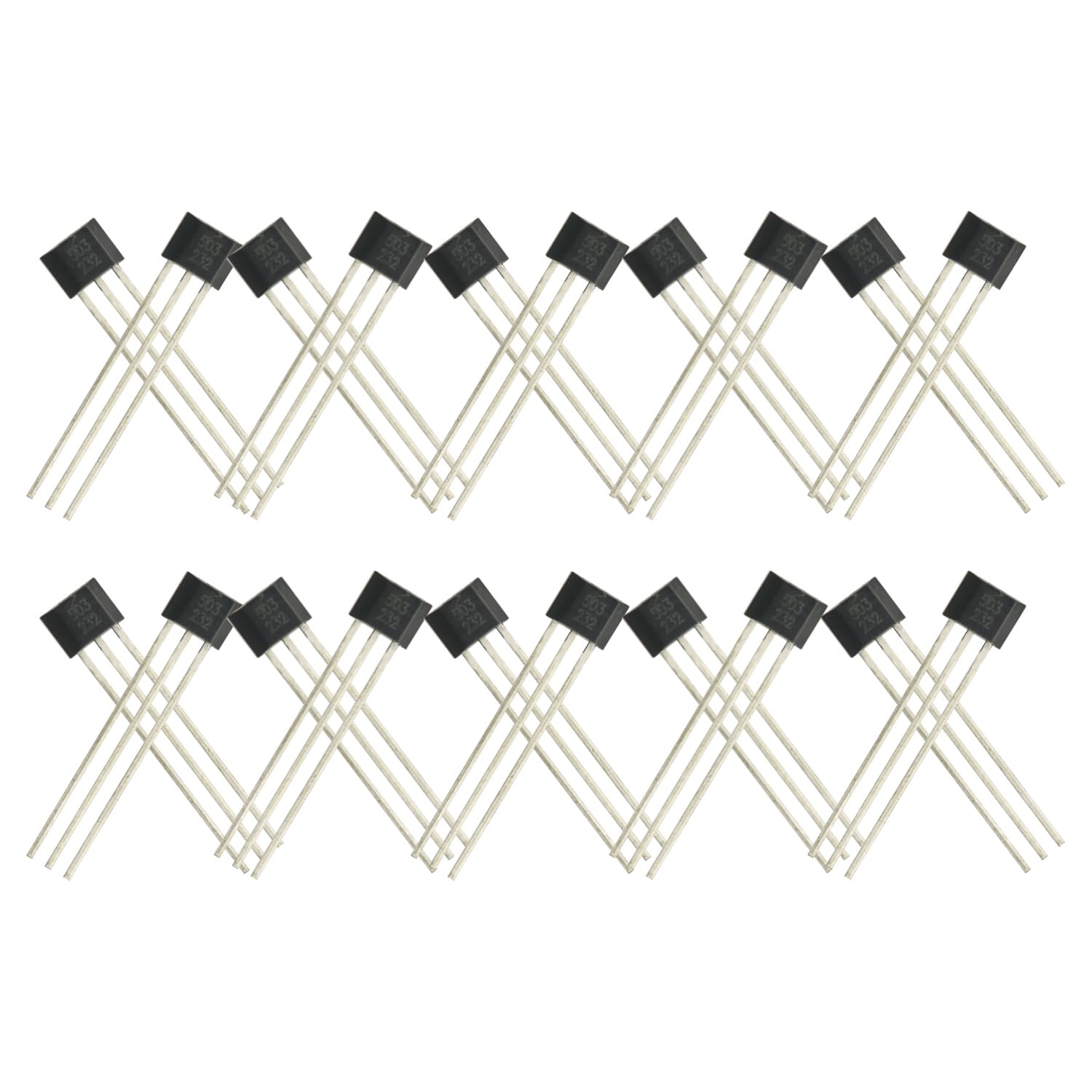 Mua 20Pcs AH3503 Hall Effect Sensor TO-92 Linear Hall Element Effect ...