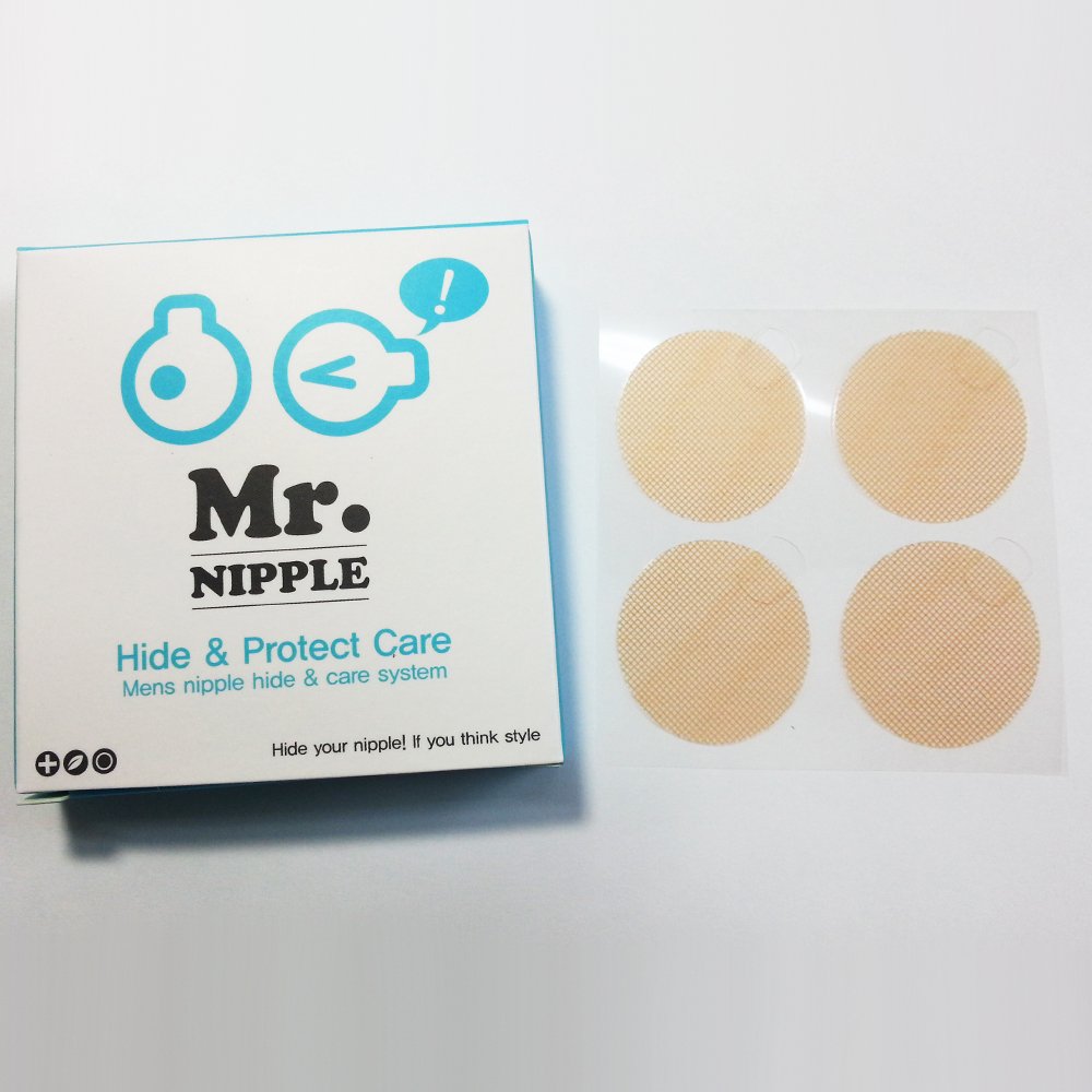 Mr. Nipple Hide & Protect Care (Mens' Nipple Hide & Care System) / 50 ...