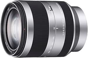 Amazon.com : Sony Alpha SEL18200 E-Mount 18-200mm F3.5-6.3 OSS Lens ...