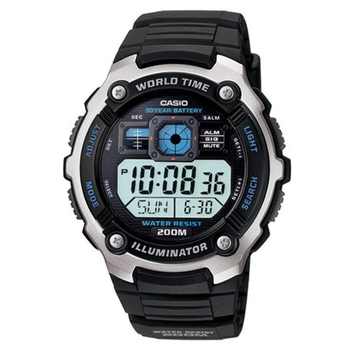Mua CASIO AE-2000W-1A AE2000W-1A SPORTS GEAR Sports Gear Multi-Time Men ...