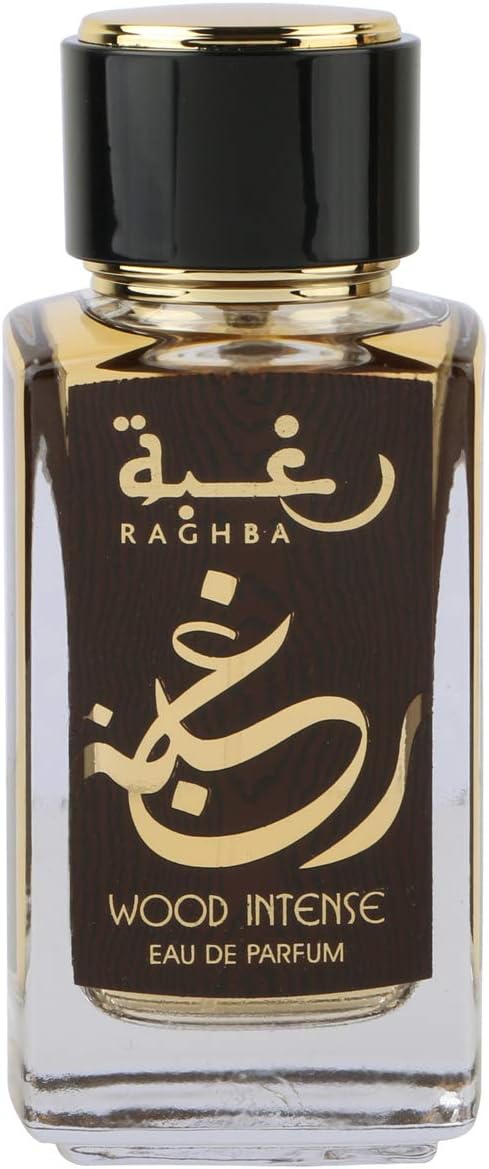 Lattafa Raghba Wood Intense Eau De Parfum For Unisex, 100 ml: Buy ...