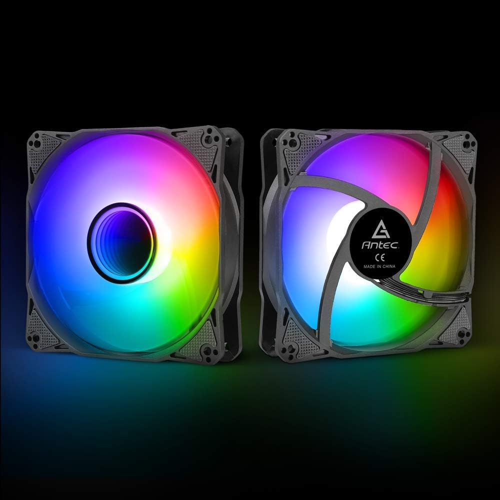 Antec Addressable RGB Fans, 120mm Case Fan, ARGB PC Fans, Infinity ...