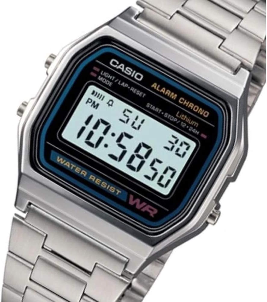 CASIO A158 Stainless Steel Bracelet Watch – BigaMart