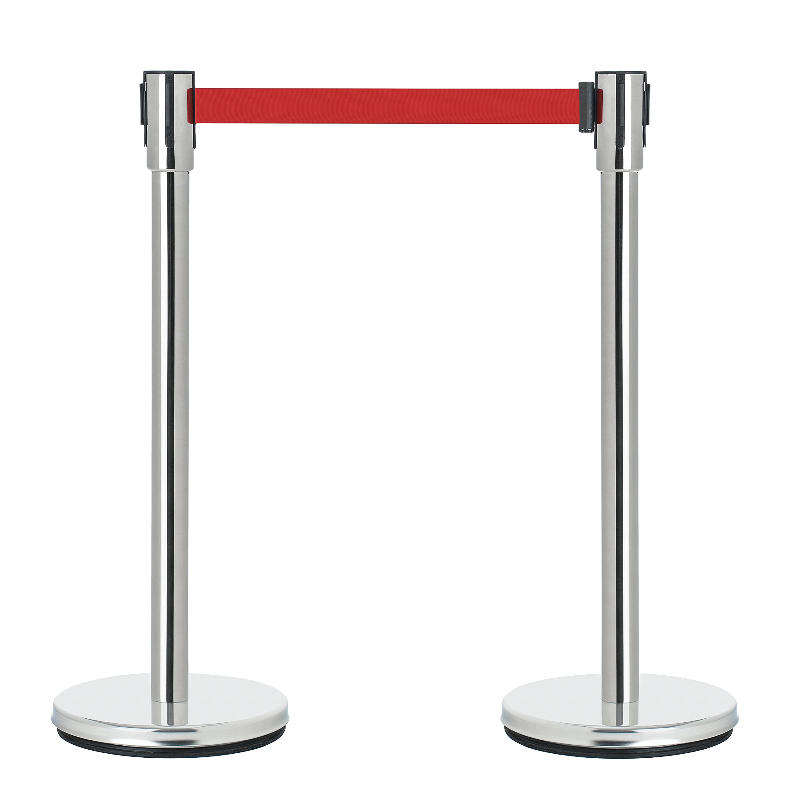 Mua DuraSteel Crowd Control Barriers Line Dividers - Silver Stanchion ...