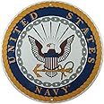 Amazon.com: Tags America United States Navy Logo Metal Sign, 12 Inch ...