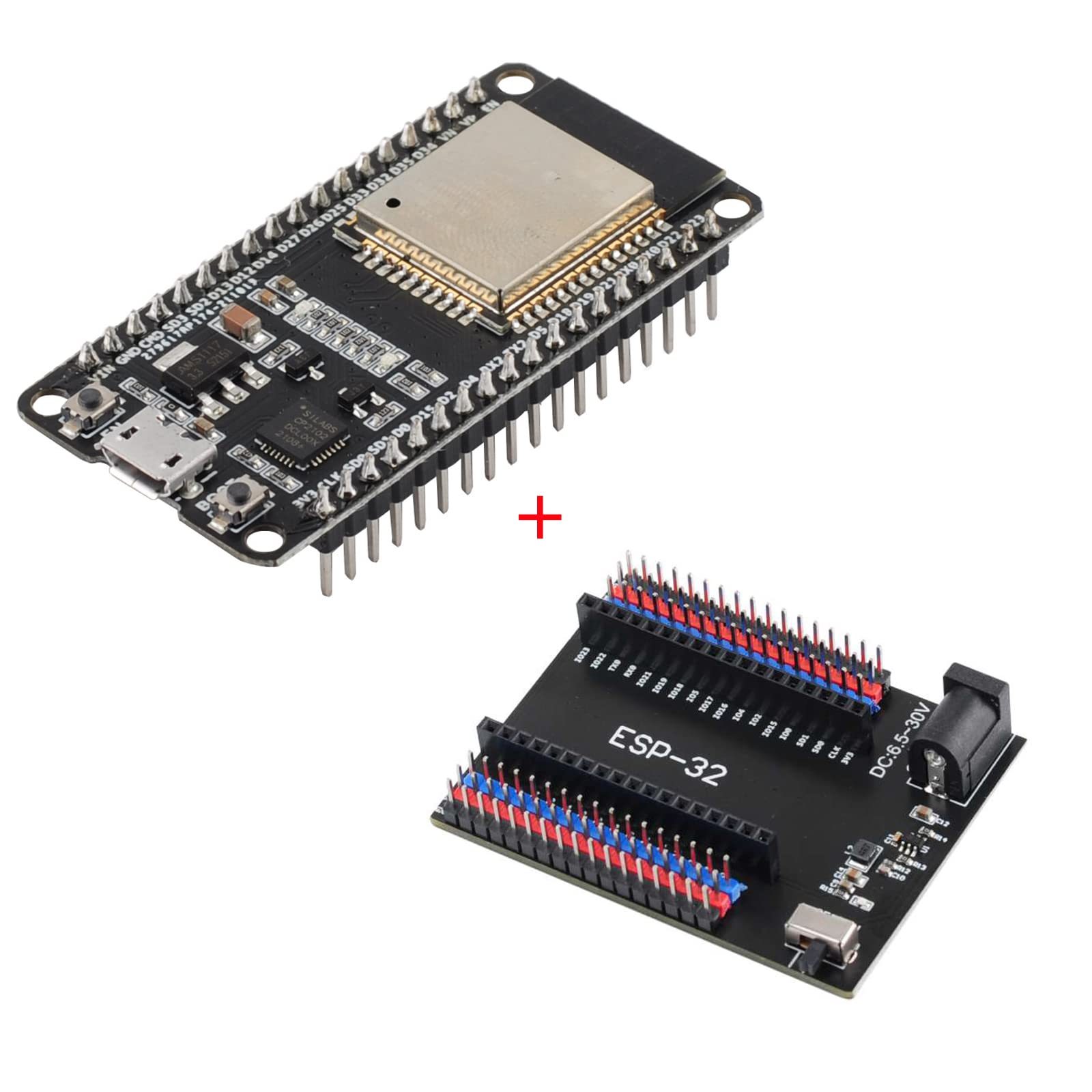 Mua RCmall 18Pins ESP32-WROOM-32 Development Board ESP32 Devekit V1 NodeMCU-32S WiFi+BT BLE ...