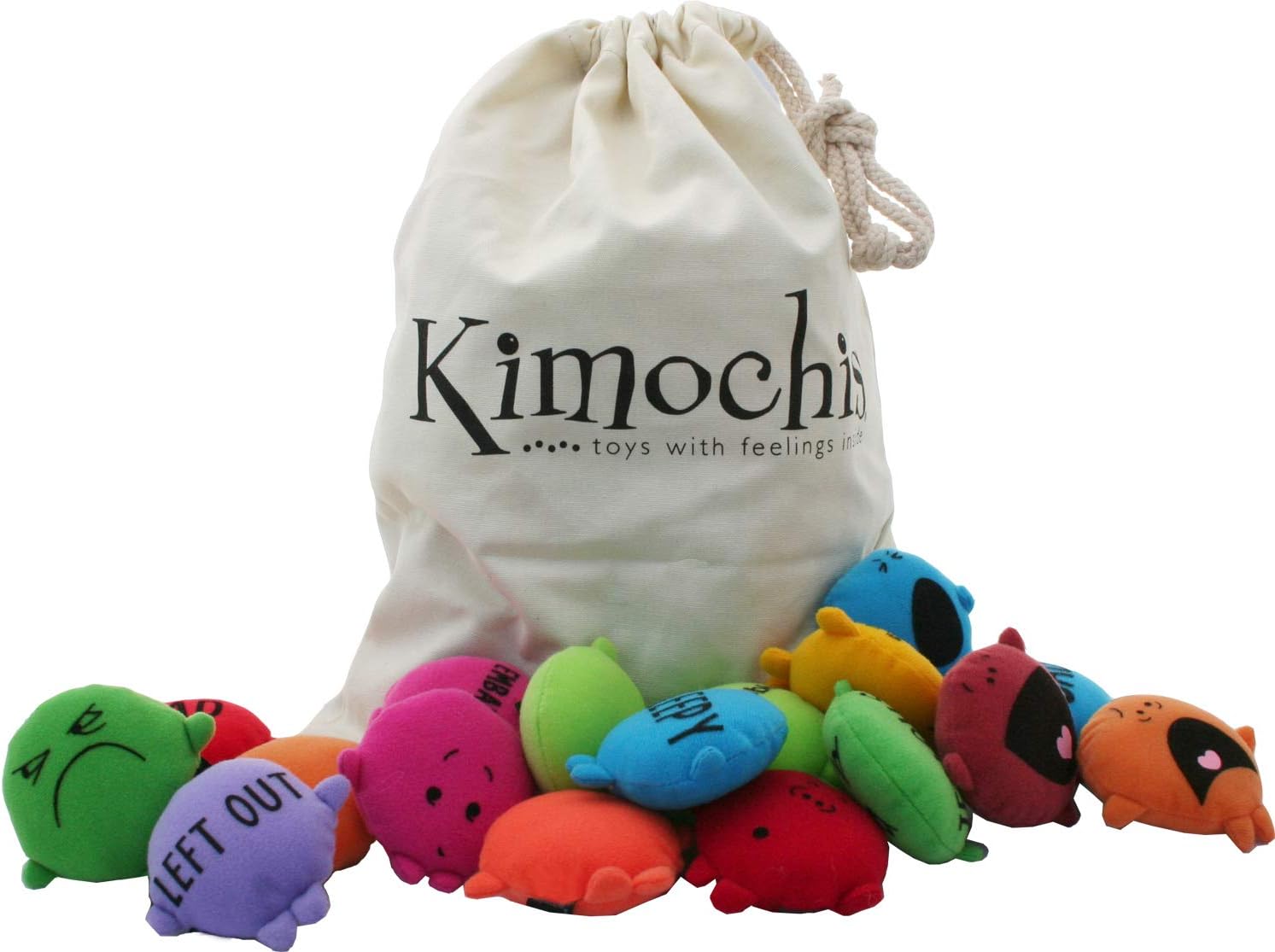 Kimochis 2086-MIXEDBAG Bag of Feelings Toy, Multicolor (Pack of 33 ...