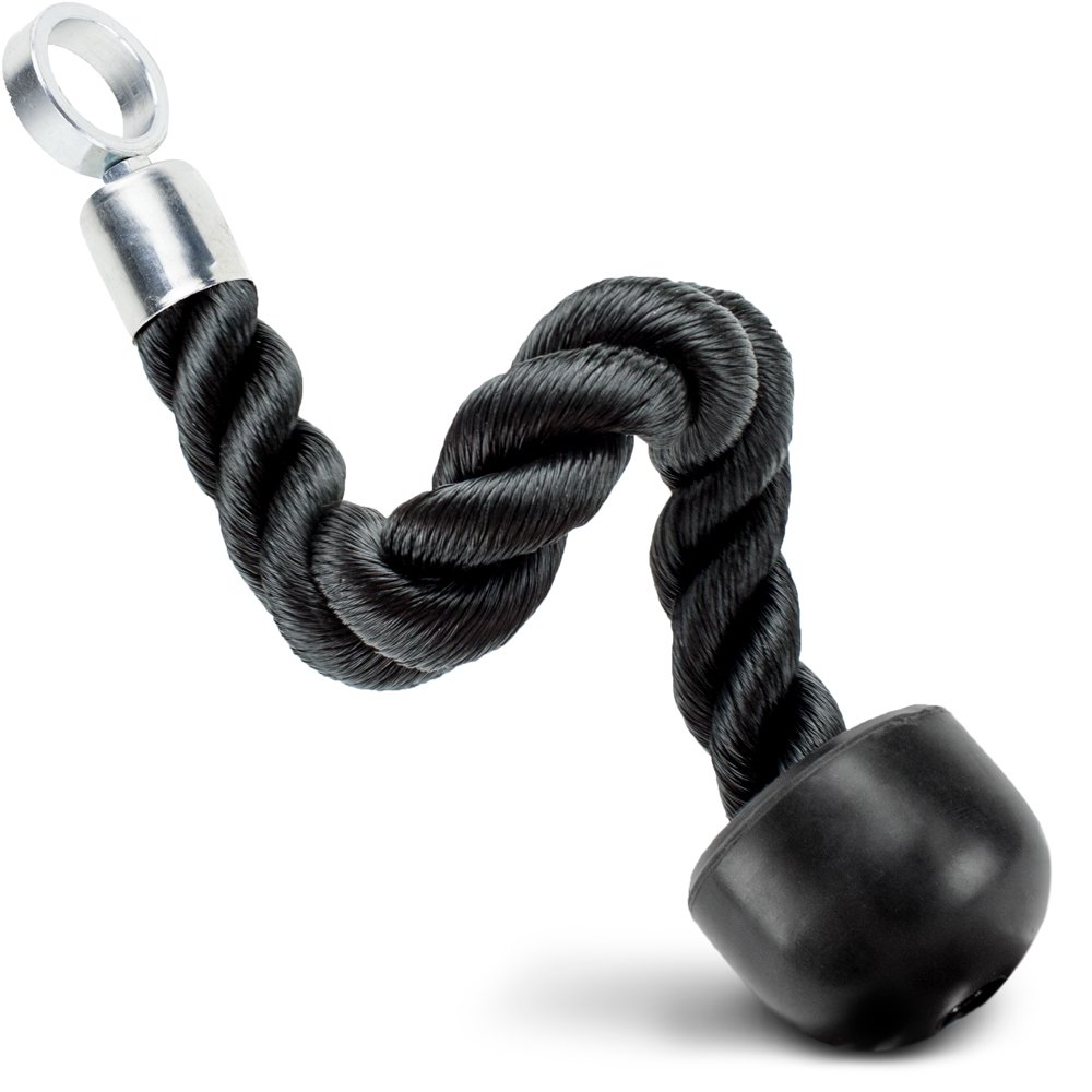 Single Grip Tricep Rope with Cable Machine Attachment by Crown Sporting ...