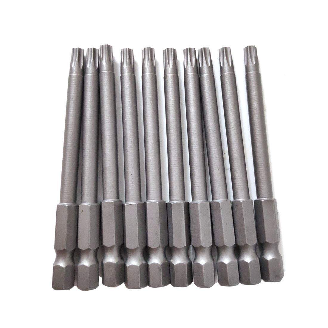 Sepuly 10Pcs Magnetic Torx Head Screw Driver Bits 75mm/3inch Long 1 ...