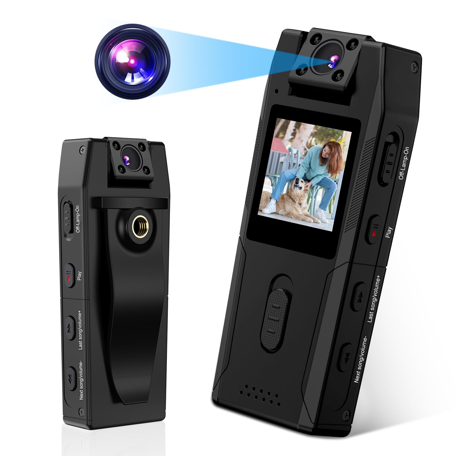 Mua Small Camera, Body Camera, Small Video Camera, 1.3-inch Monitor ...