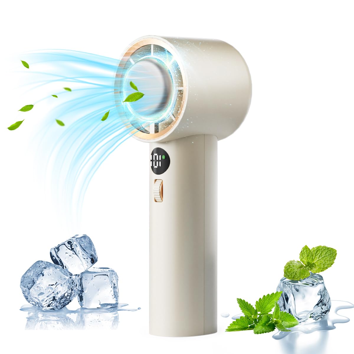 SOTHING Portable Handheld Fan, 101 Speed Adjustable Turbo Mini Fan ...