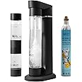 Amazon.com: Ultima Cosa Sparkling Water Soda Maker with CO2 Cylinder - Home Fizzy Drink Bubbly ...